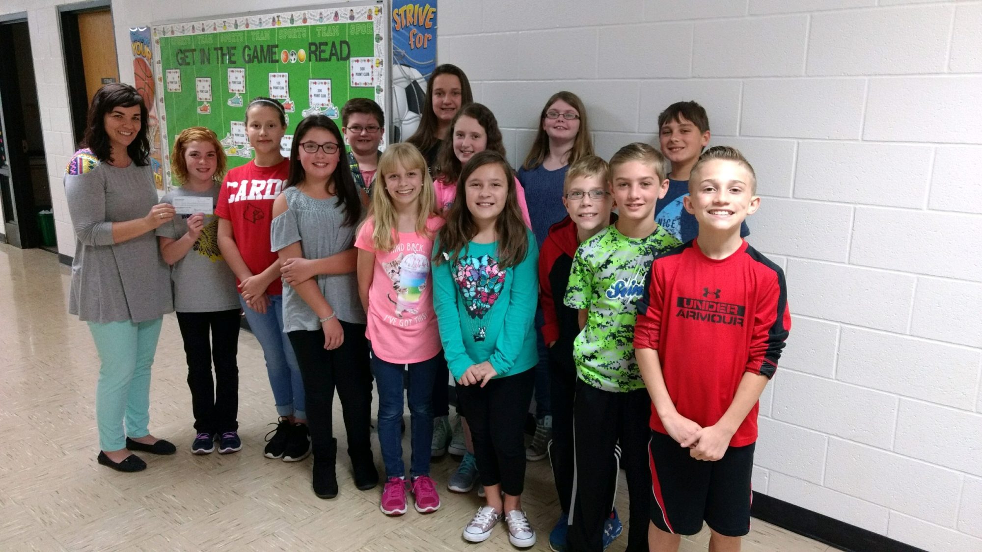 YGC Receives Donation from VFES Students | Scott County Community ...