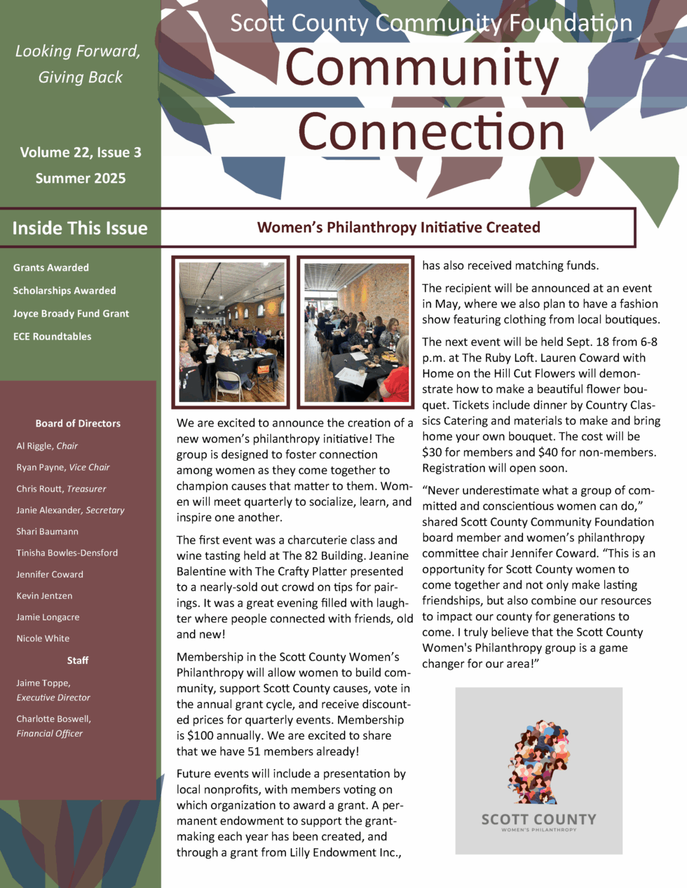 Summer 2025 Newsletter | Scott County Community Foundation